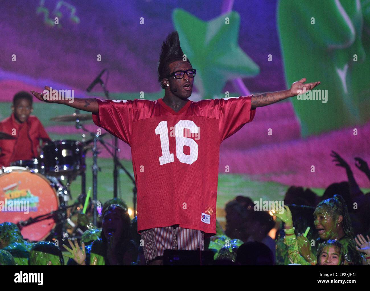 Lil Uzi Vert performs at the Nickelodeon Kids' Choice Awards on ...