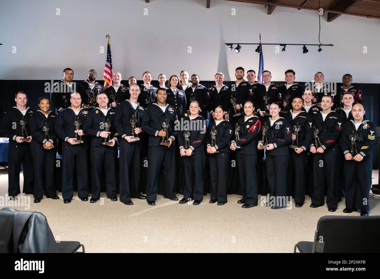 Rear Adm. Jennifer Couture, commander, Naval Service Training Command ...