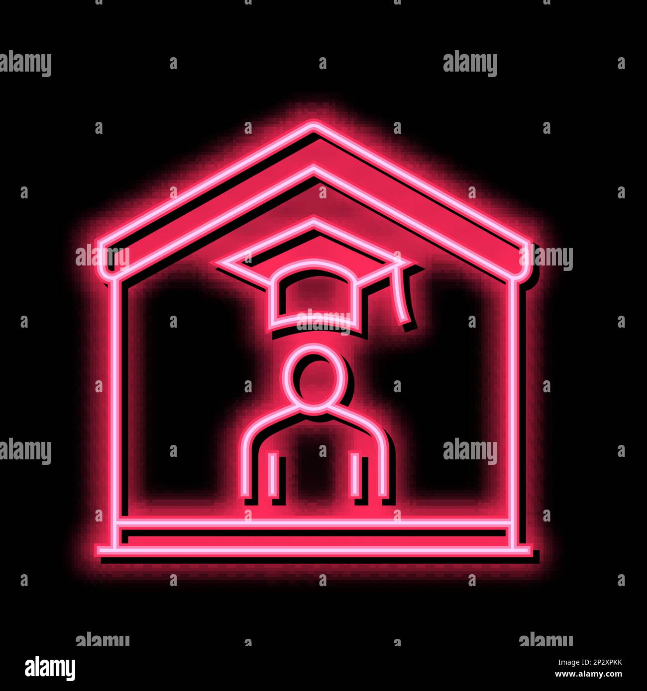 home education color icon vector illustration Stock Vector Image & Art ...