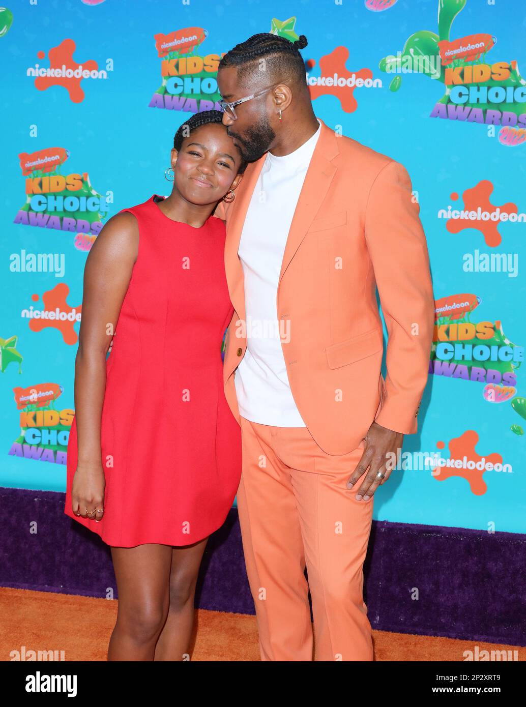 Los Angeles, USA. 04th Mar, 2023. Nate Burleson, Mia Burleson arrives ...