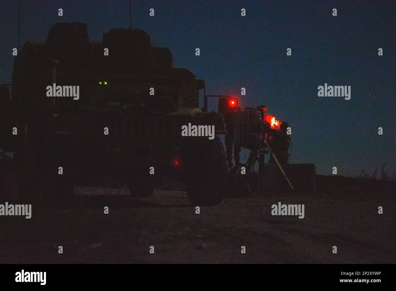 U.S. Marines with Sierra Battery, Battalion Landing Team 1/6, 26th ...