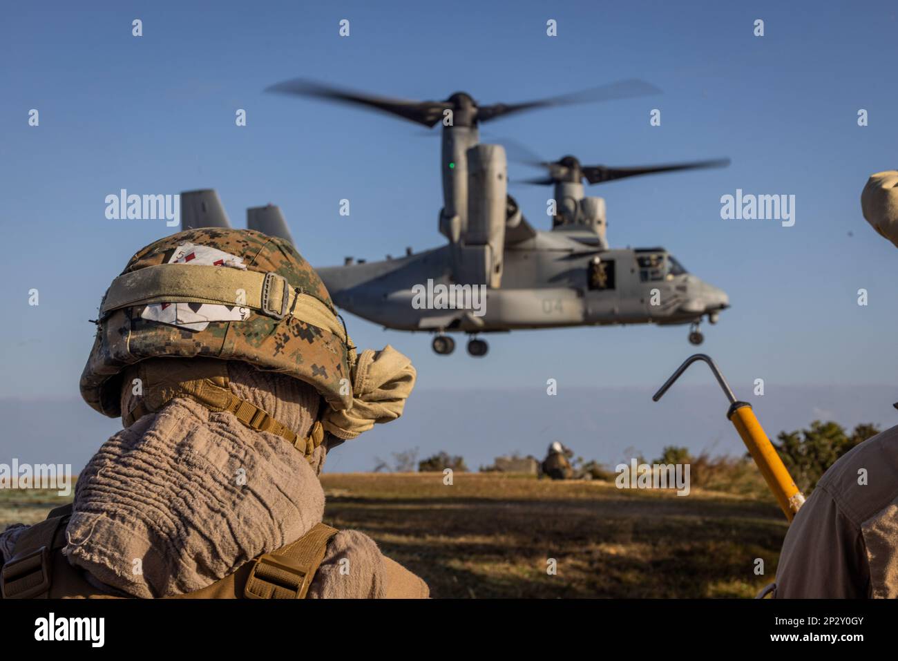 U.S. Marine Corps Lance Cpl. Lilly Keller, a landing support specialist ...