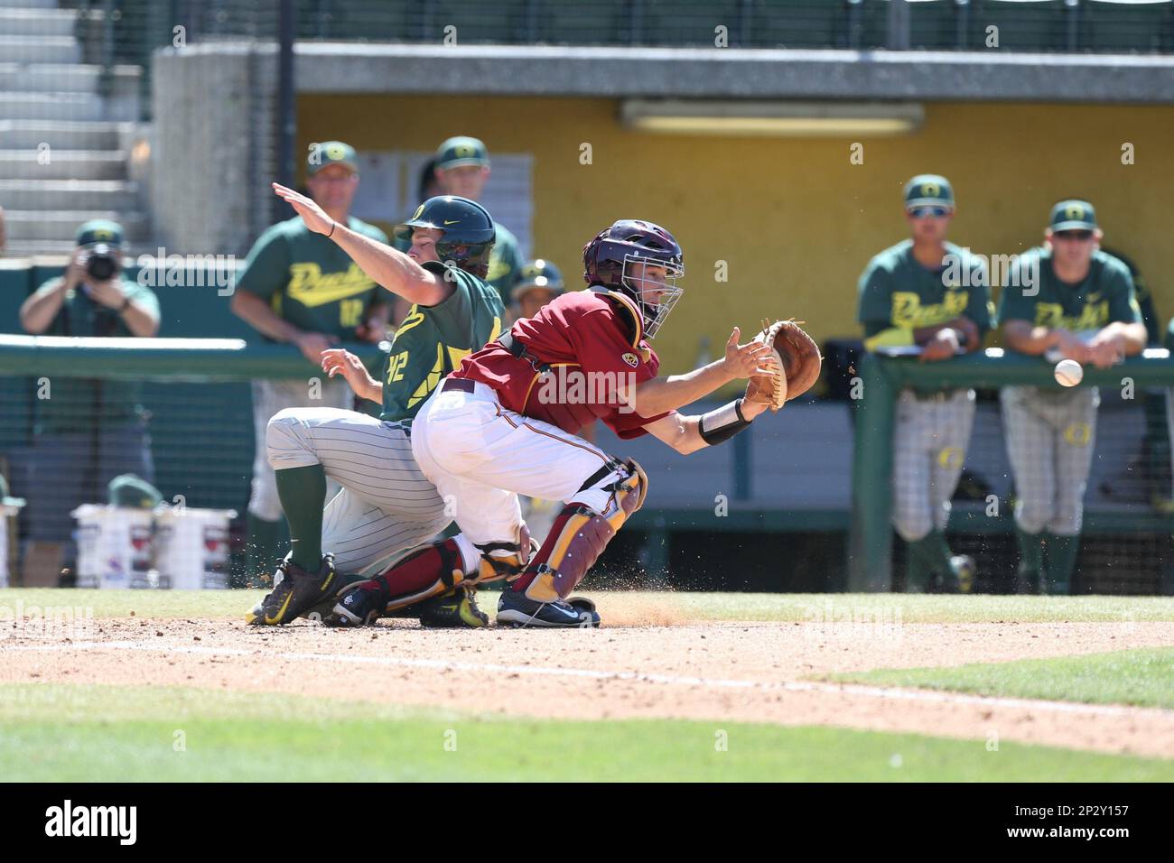 Garrett Stubbs (51) of the Southern California Trojans waits for the ...
