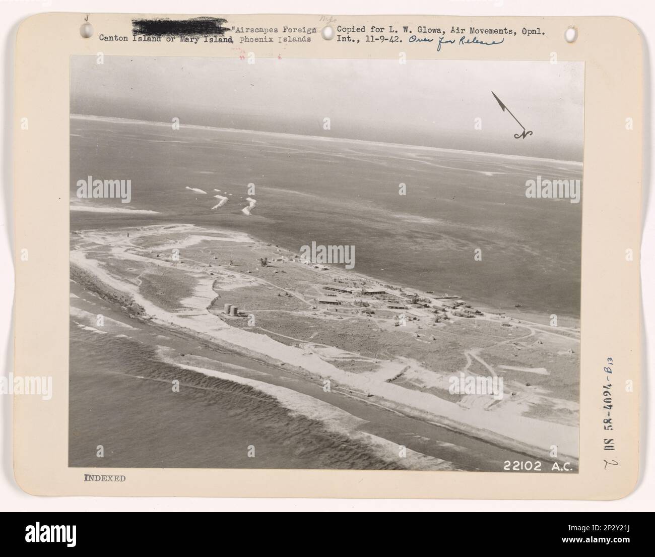 Phoenix Island - Phoenix Island, Aerial Photograph Stock Photo - Alamy