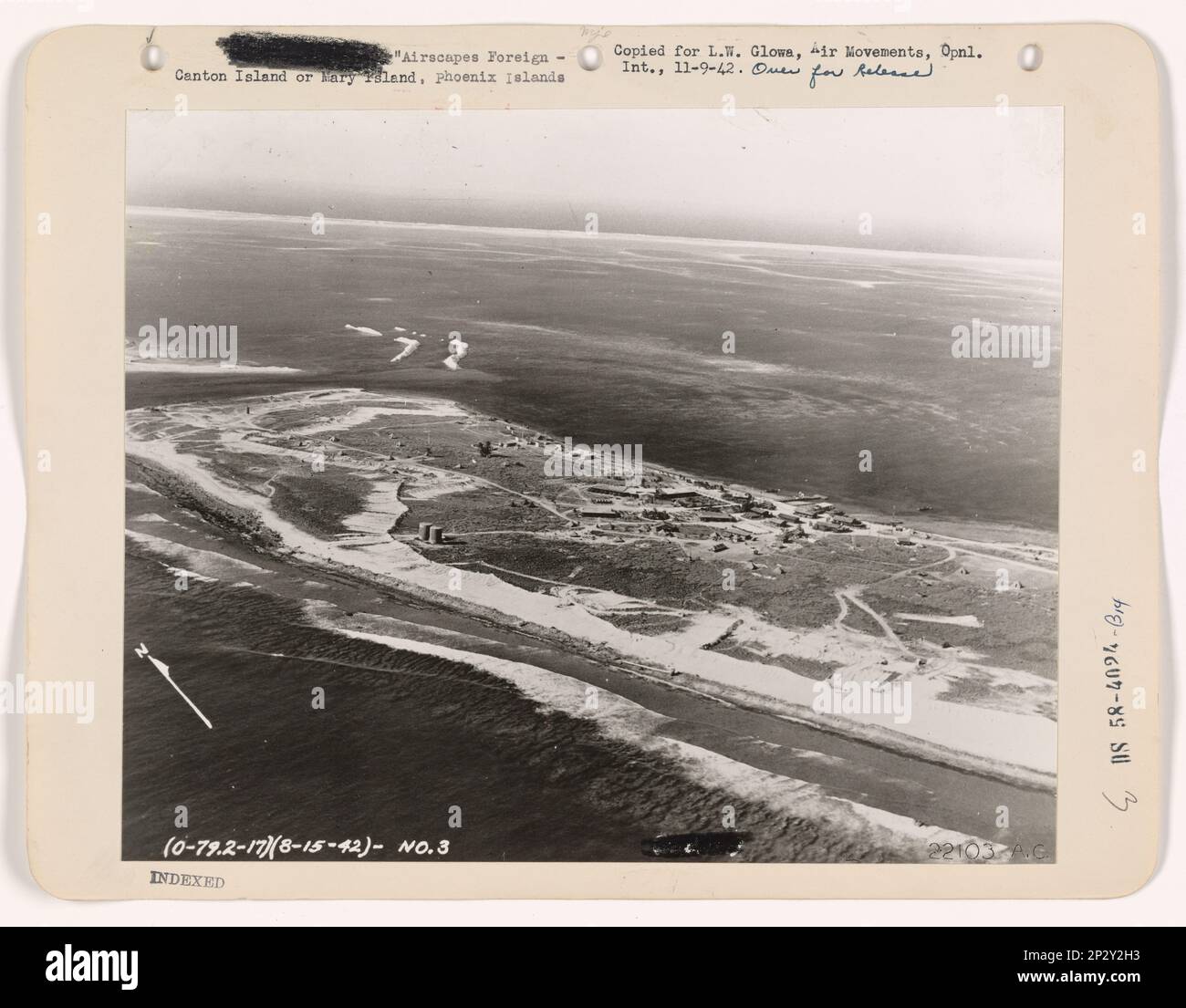 Phoenix Island - Phoenix Island, Aerial Photograph Stock Photo - Alamy