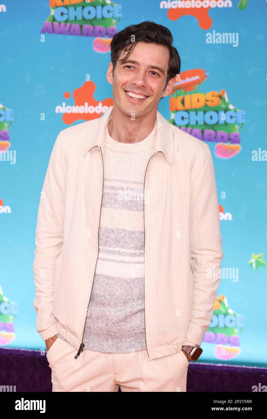 Matthew Underwood arrives at the Nickelodeon Kids' Choice Awards on ...