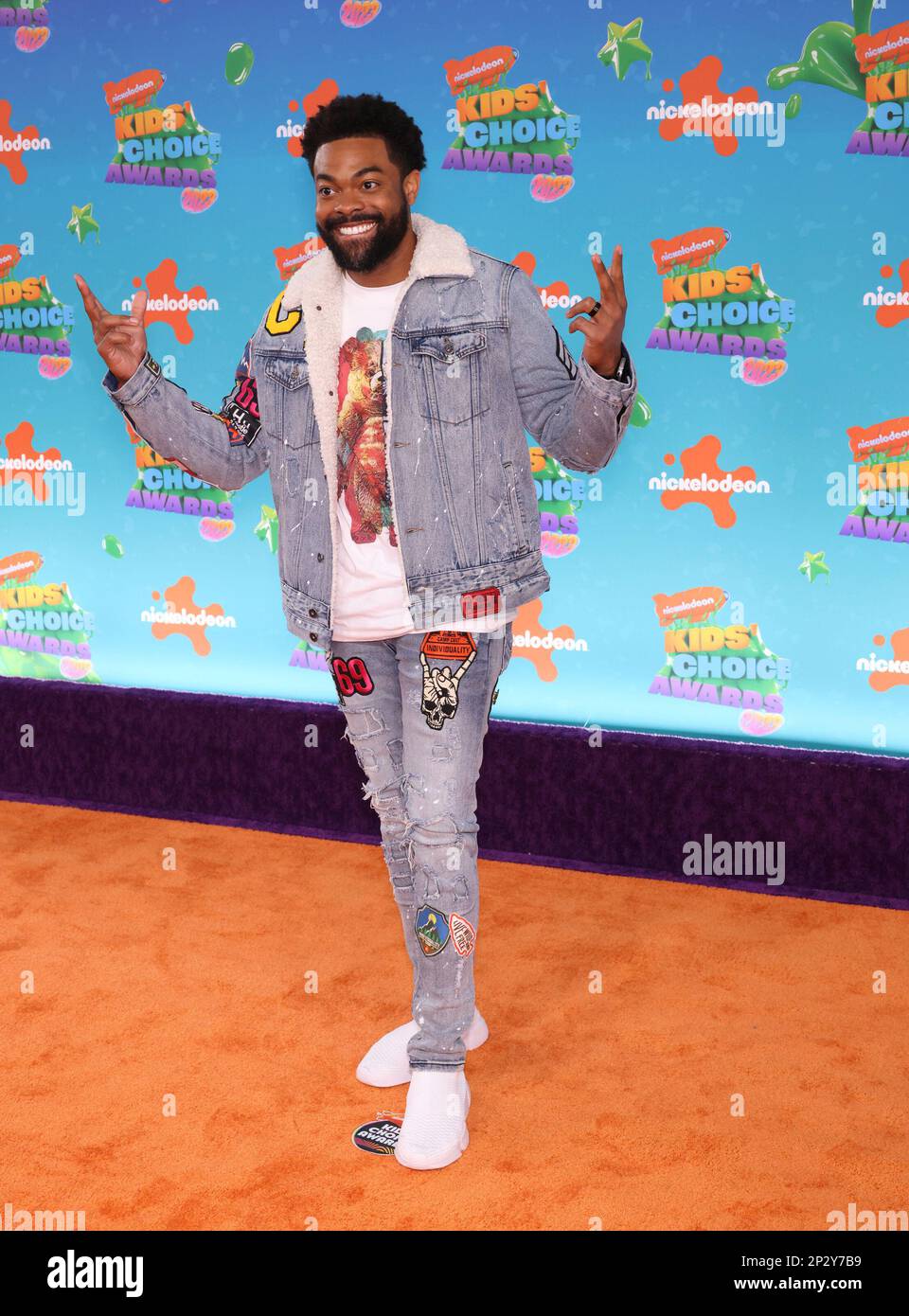 Joshua Triplett arrives at the Nickelodeon Kids' Choice Awards on ...