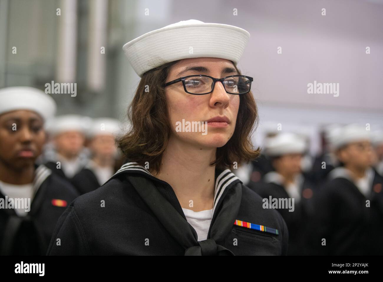 The Navy’s newest Sailors graduate boot camp during Pass-in-Review at U ...