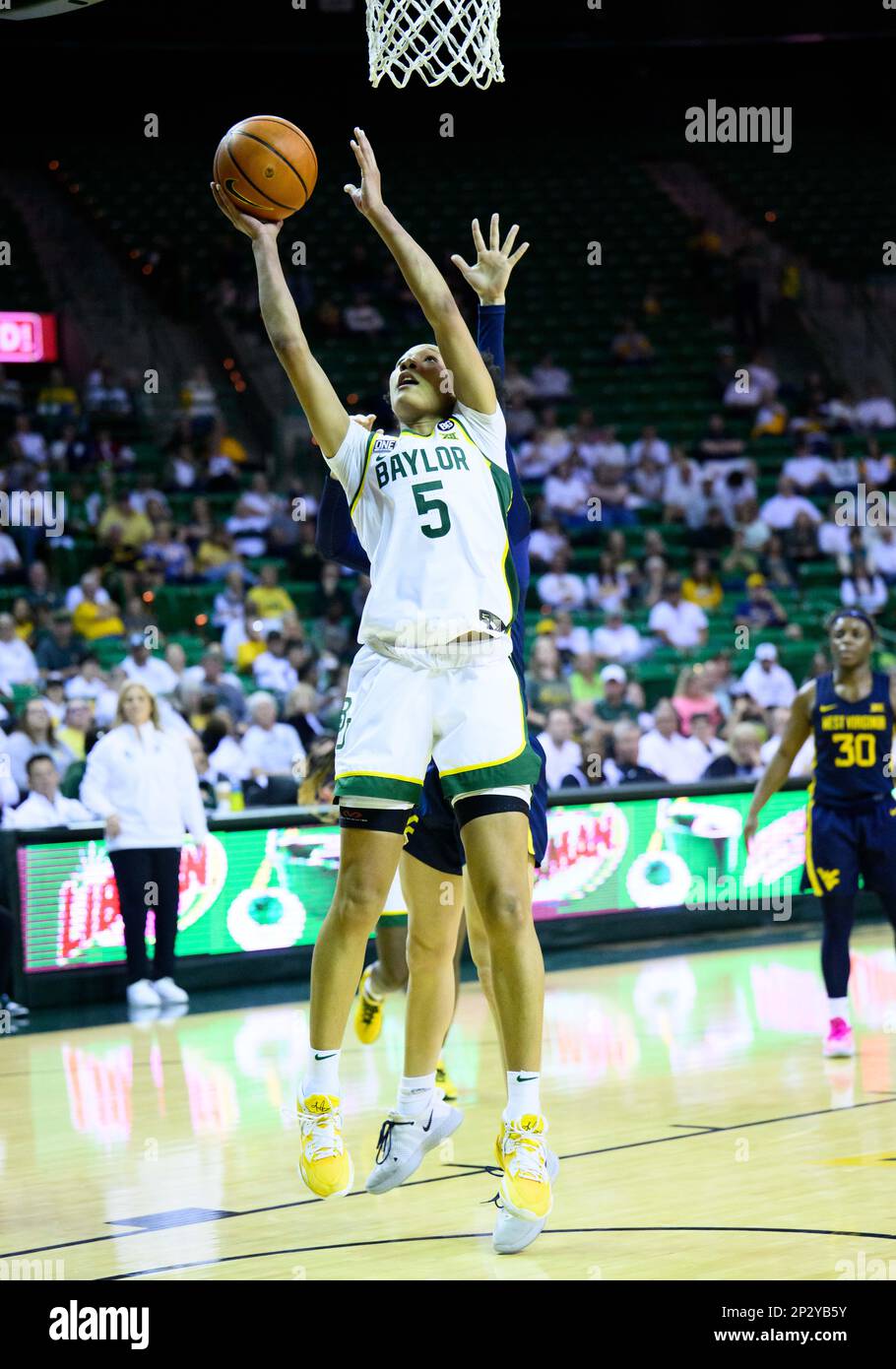 Ferrell Center Waco, Texas, USA. 4th Mar, 2023. Baylor Lady Bears guard ...