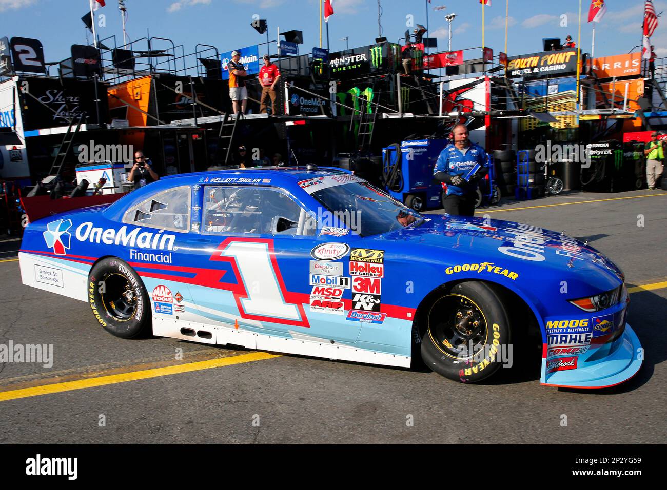 Elliott Sadler during practice for the NASCAR Xfinity Series Hisense ...