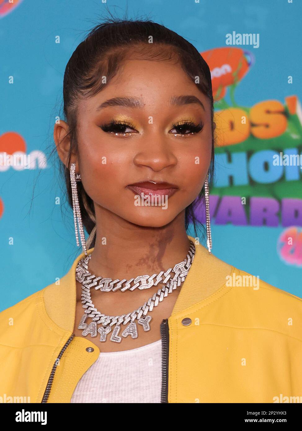 That Girl Lay Lay arrives at the Nickelodeon Kids' Choice Awards on ...