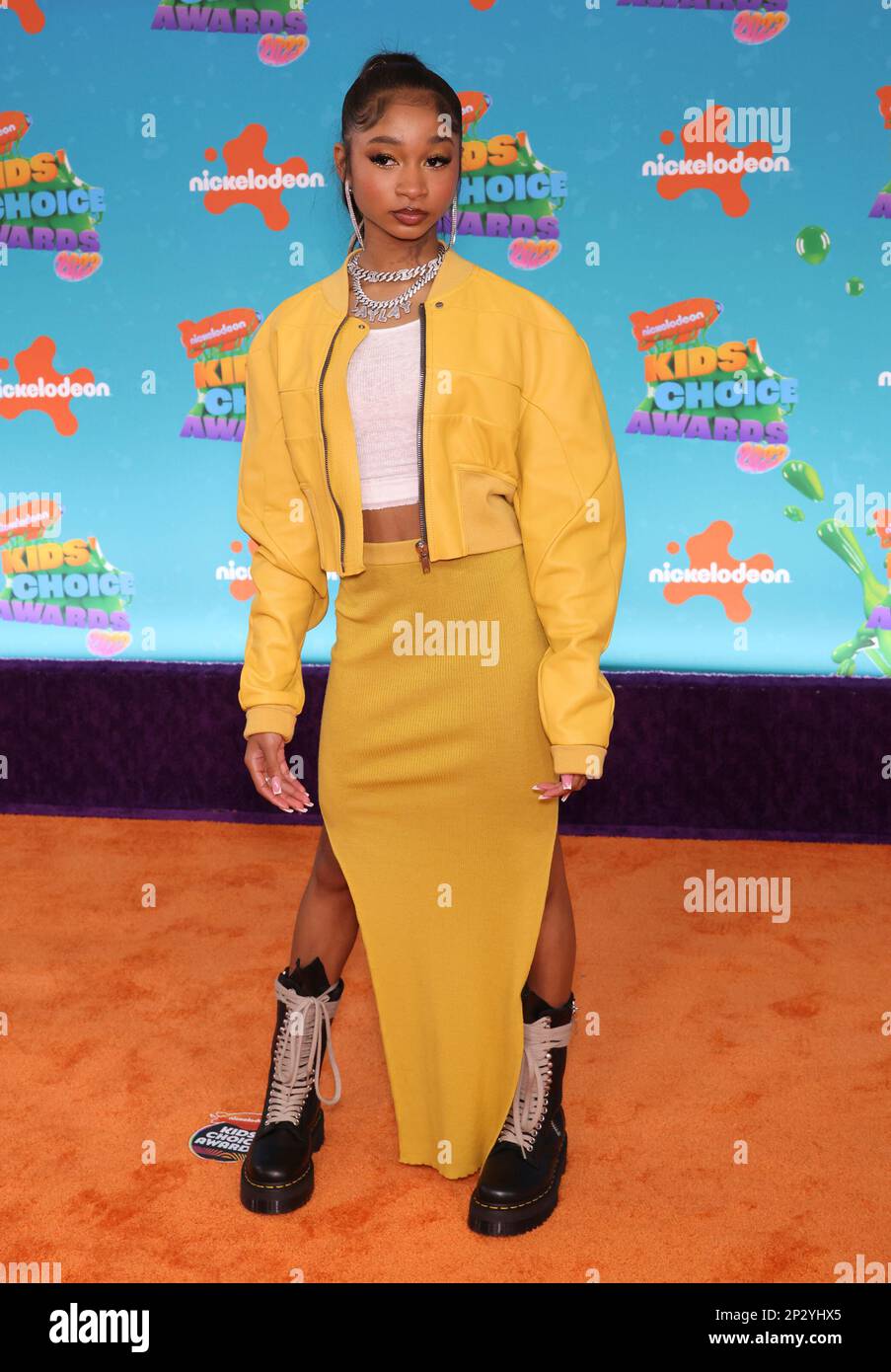 That Girl Lay Lay arrives at the Nickelodeon Kids' Choice Awards on ...