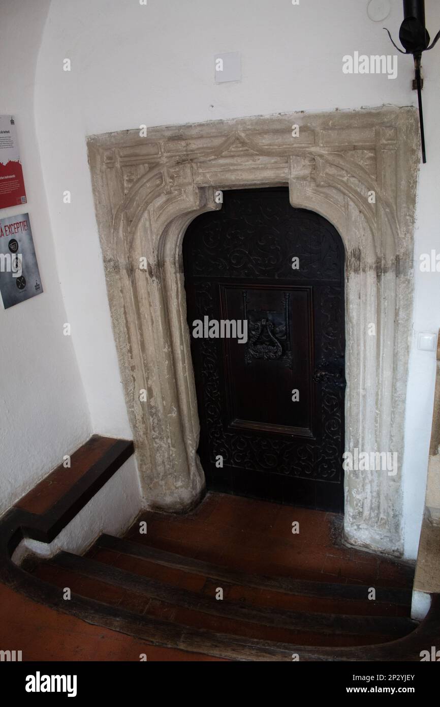 Interior of Bran (Sometimes called Dracula's) Castle Stock Photo - Alamy