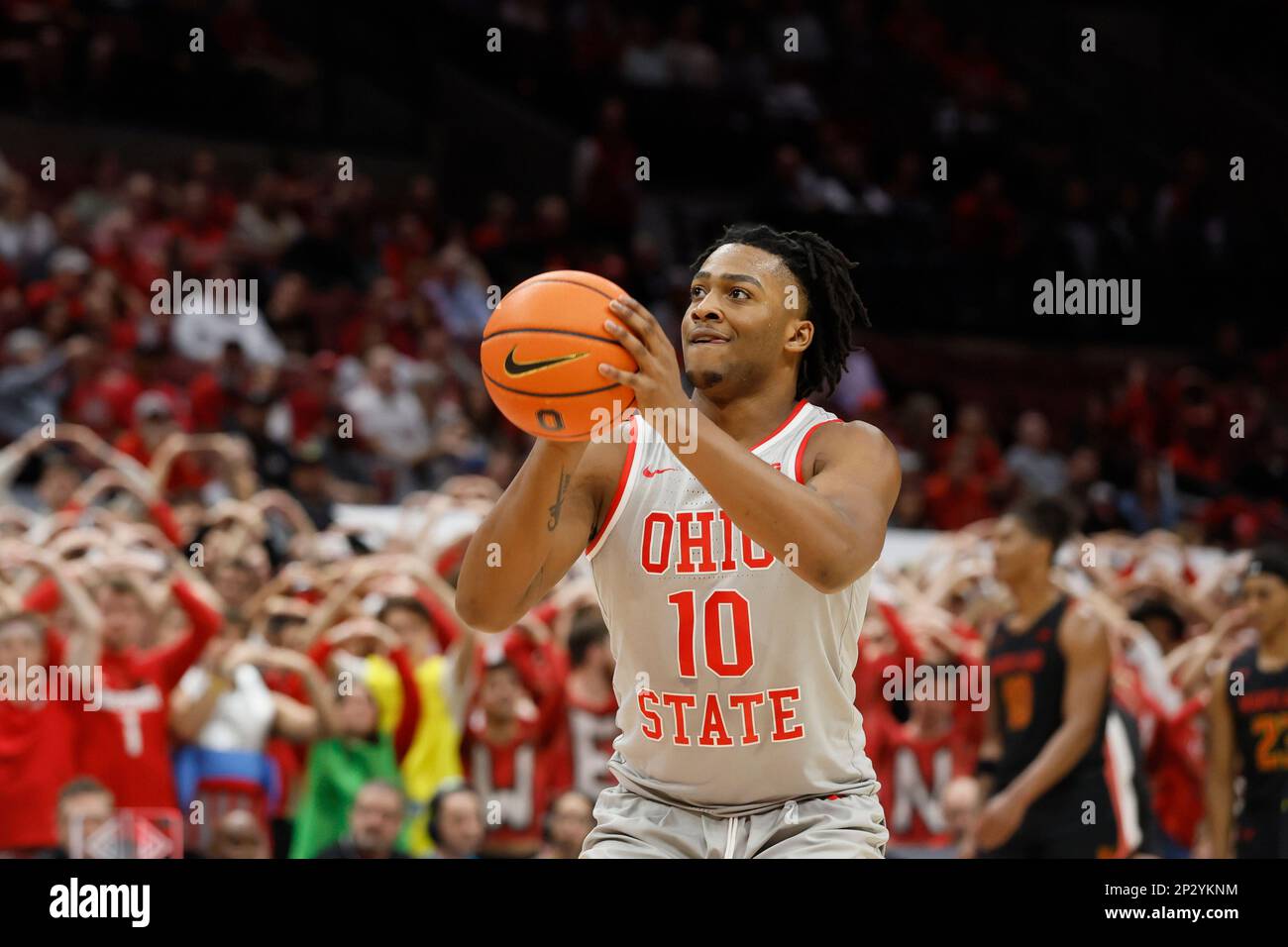 Ohio State's Brice Sensabaugh plays against Maryland during an NCAA ...