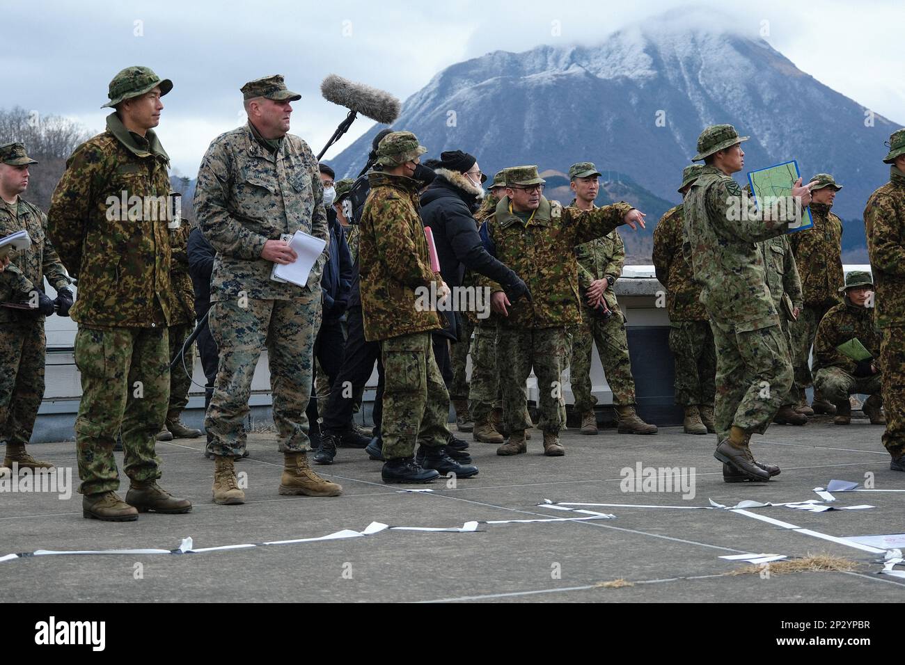 U.S. Marine Corps Col. Matthew Danner, commanding officer of the 31st ...