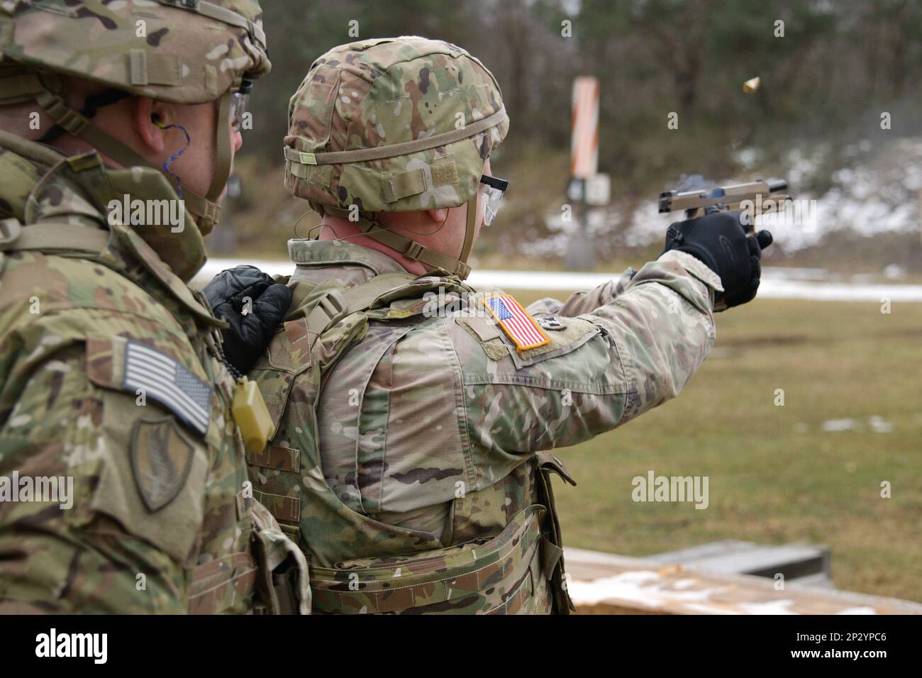 U.S. Army Staff Sgt. Sonny Cooper, right, with 207th Military ...