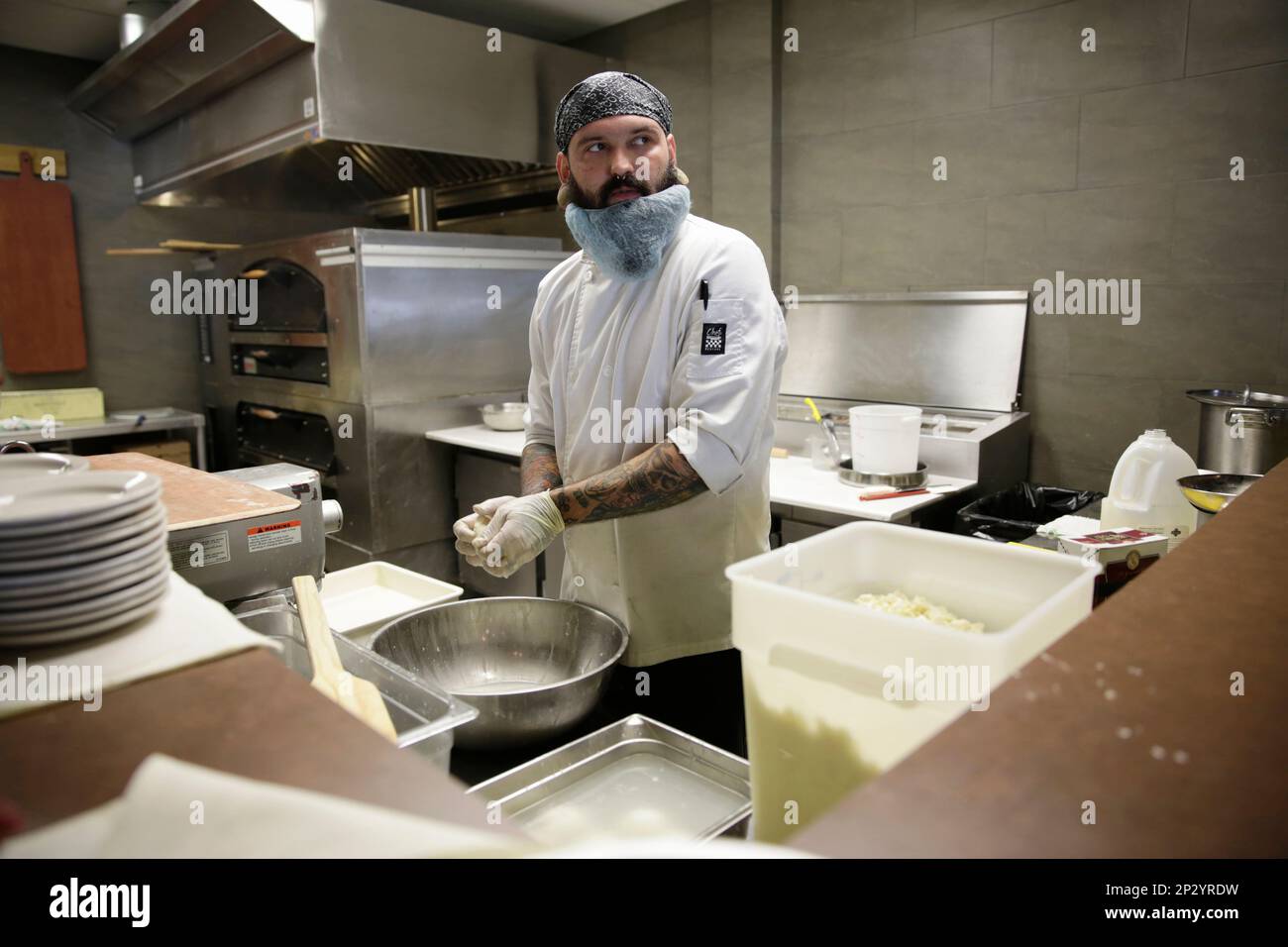 Jason Schwartzwalder, the maker of mozzarella at Pietopia in St ...