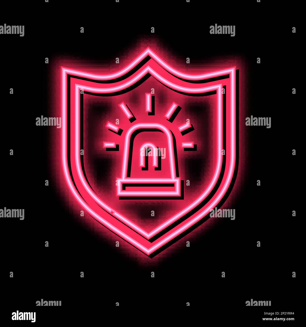 police station sign color icon vector illustration Stock Vector Image ...