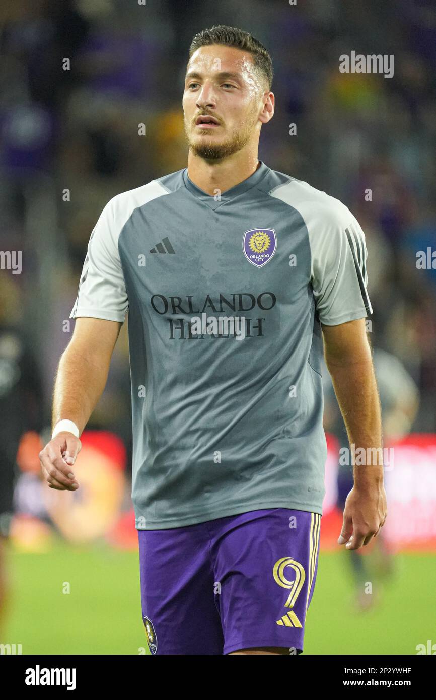 Orlando, Florida, USA, March 4, 2023, Orlando City SC player Ercan Kara ...