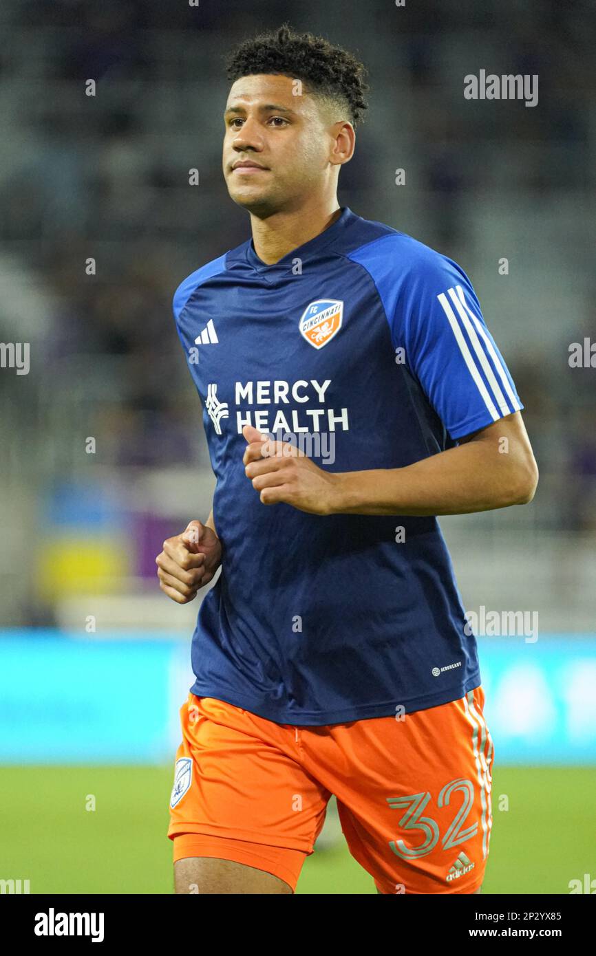 Orlando, Florida, USA, March 4, 2023, FC Cincinnati player Ian Murphy ...
