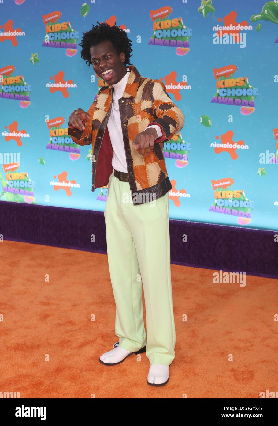 Tim Johnson Jr. arrives at the Nickelodeon Kids' Choice Awards on ...