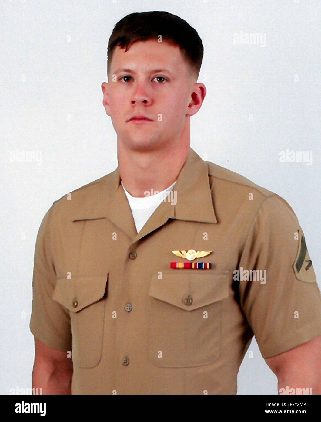 This undated photo provided by the US Marine Corps shows Lance Cpl ...