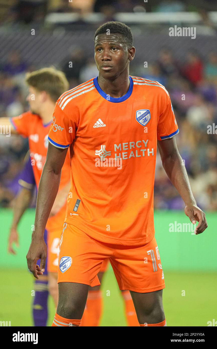 Orlando, Florida, USA, March 4, 2023, FC Cincinnati player Yerson ...