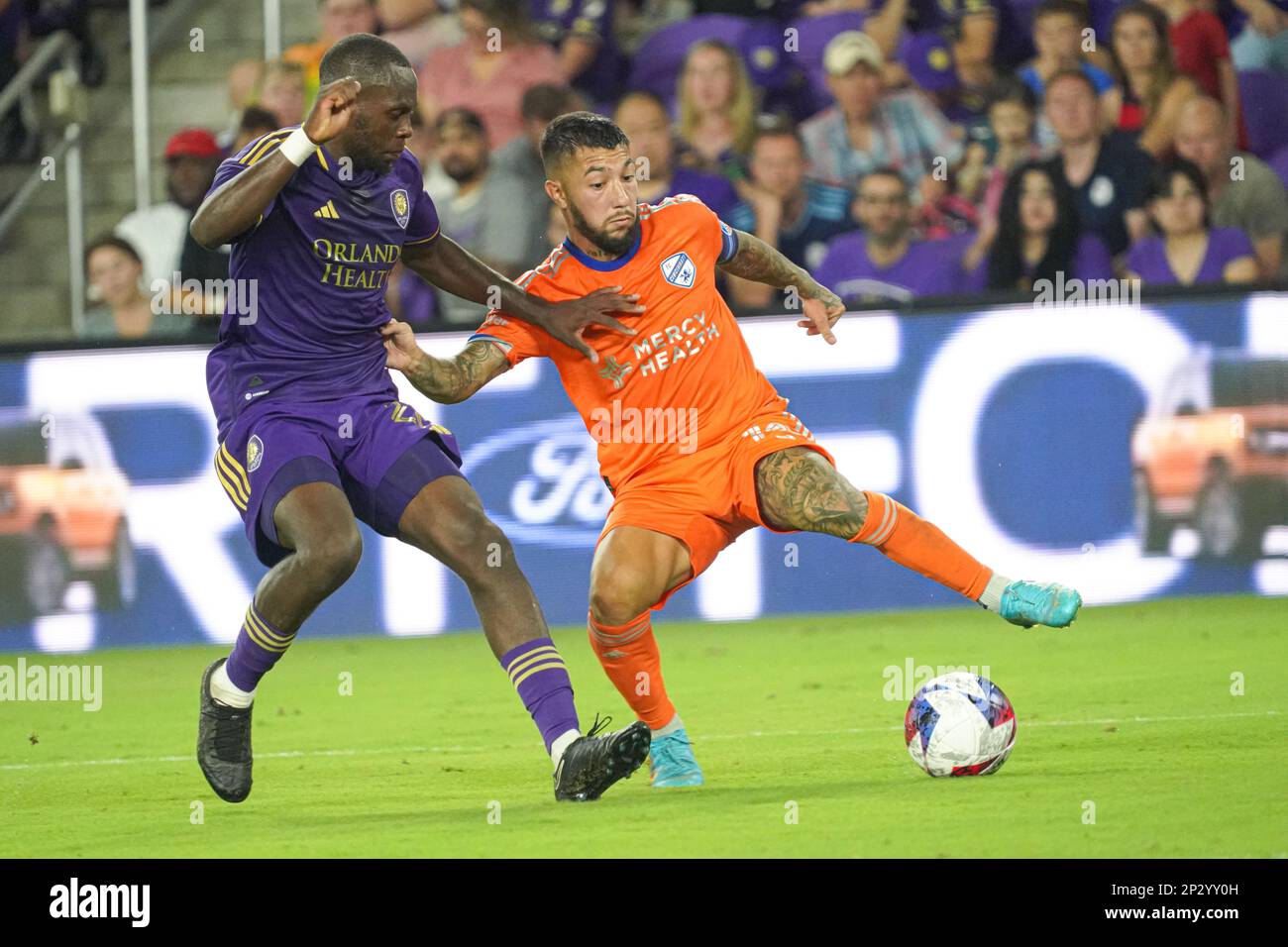 Orlando, Florida, USA, March 4, 2023, FC Cincinnati player Luciano ...