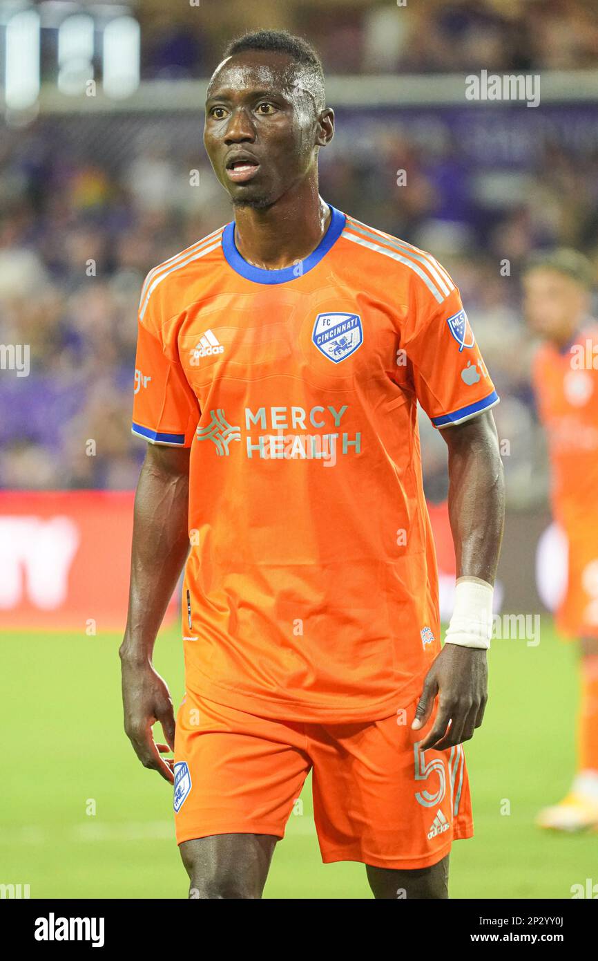 Orlando, Florida, USA, March 4, 2023, FC Cincinnati player Obinna ...