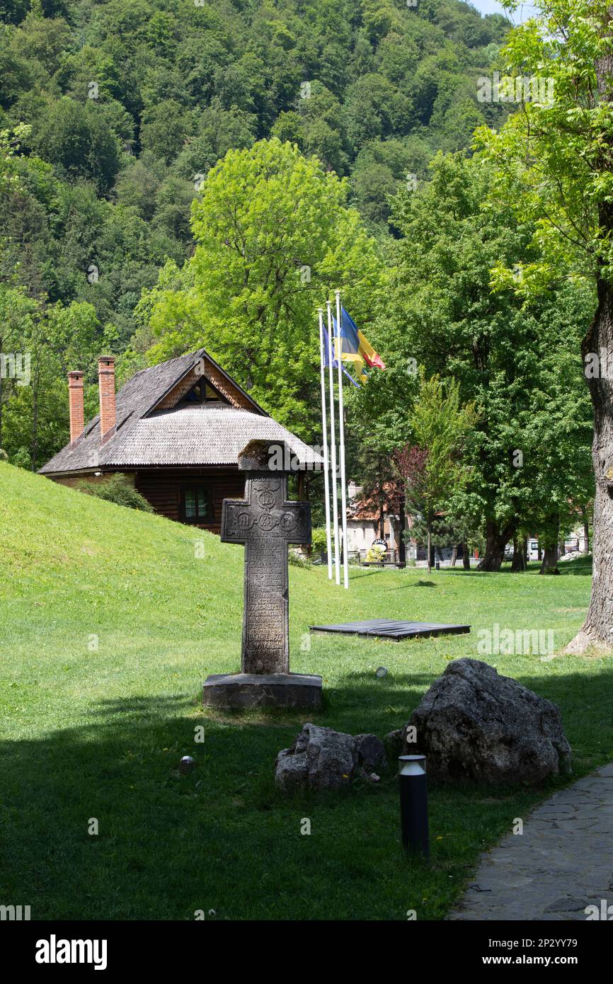 Just outside Bran (Sometimes called Dracula's) Castle, on the border of ...