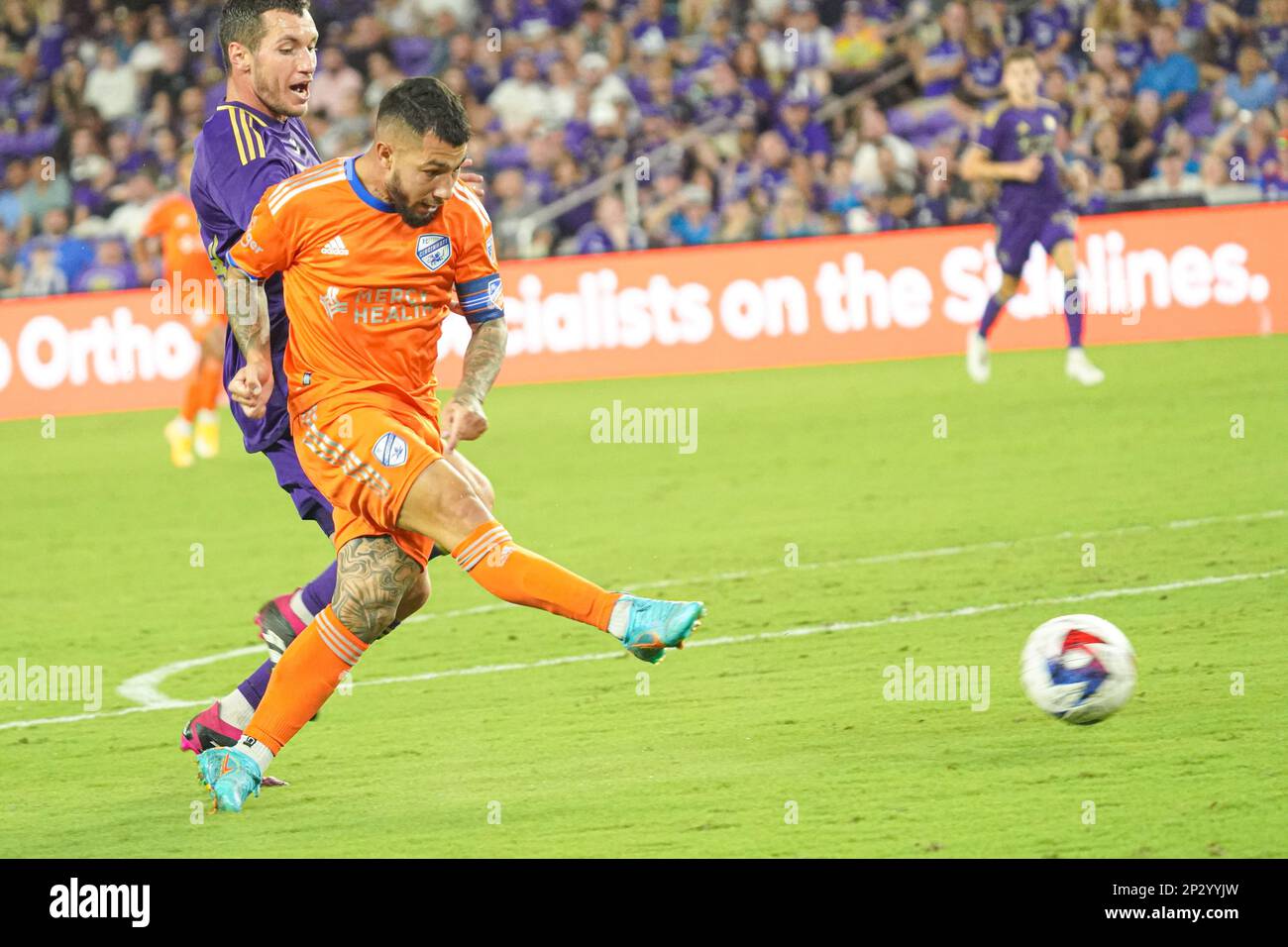 Orlando, Florida, USA, March 4, 2023, FC Cincinnati player Luciano ...