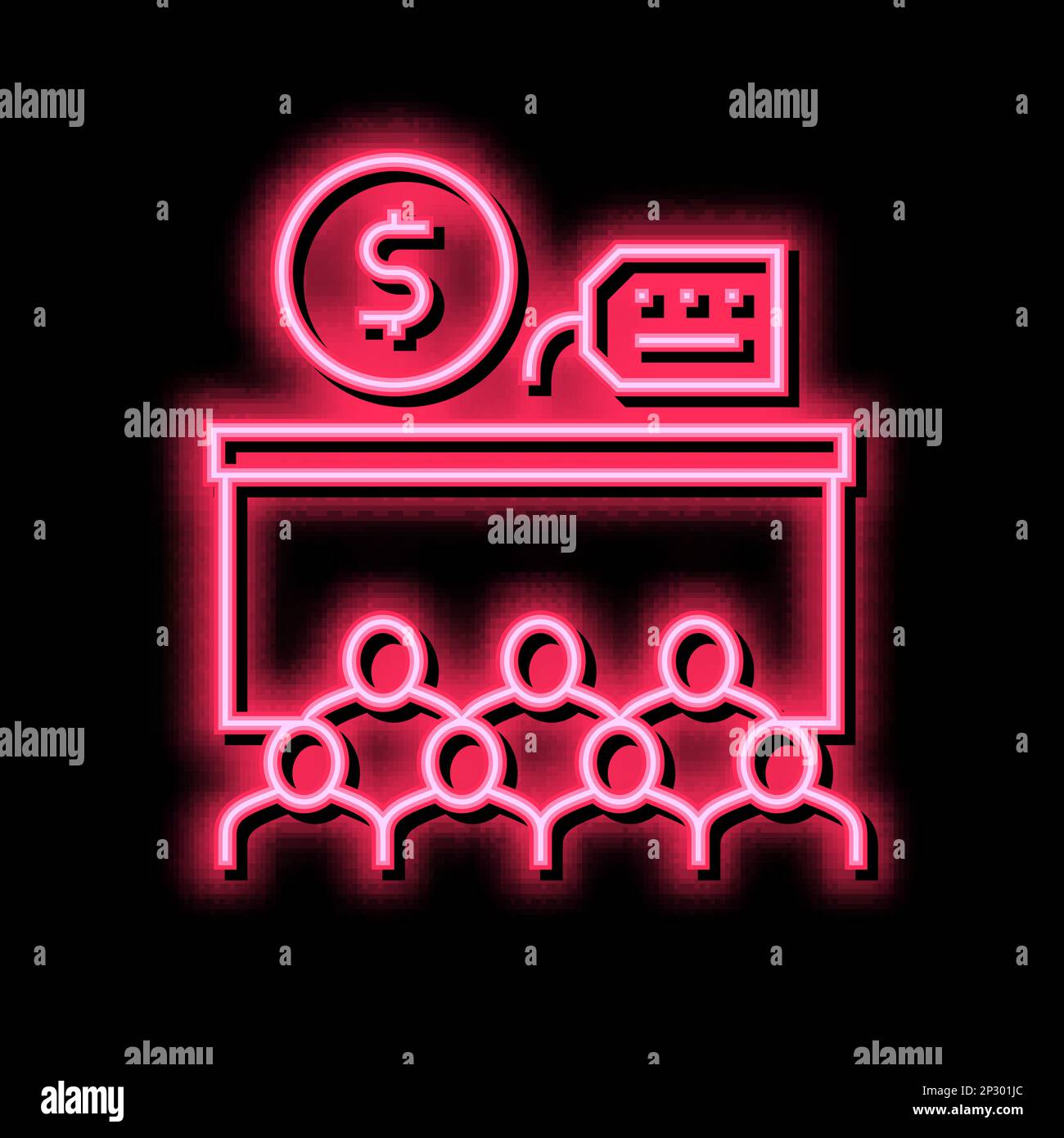 Conference room rental color icon hi-res stock photography and images ...