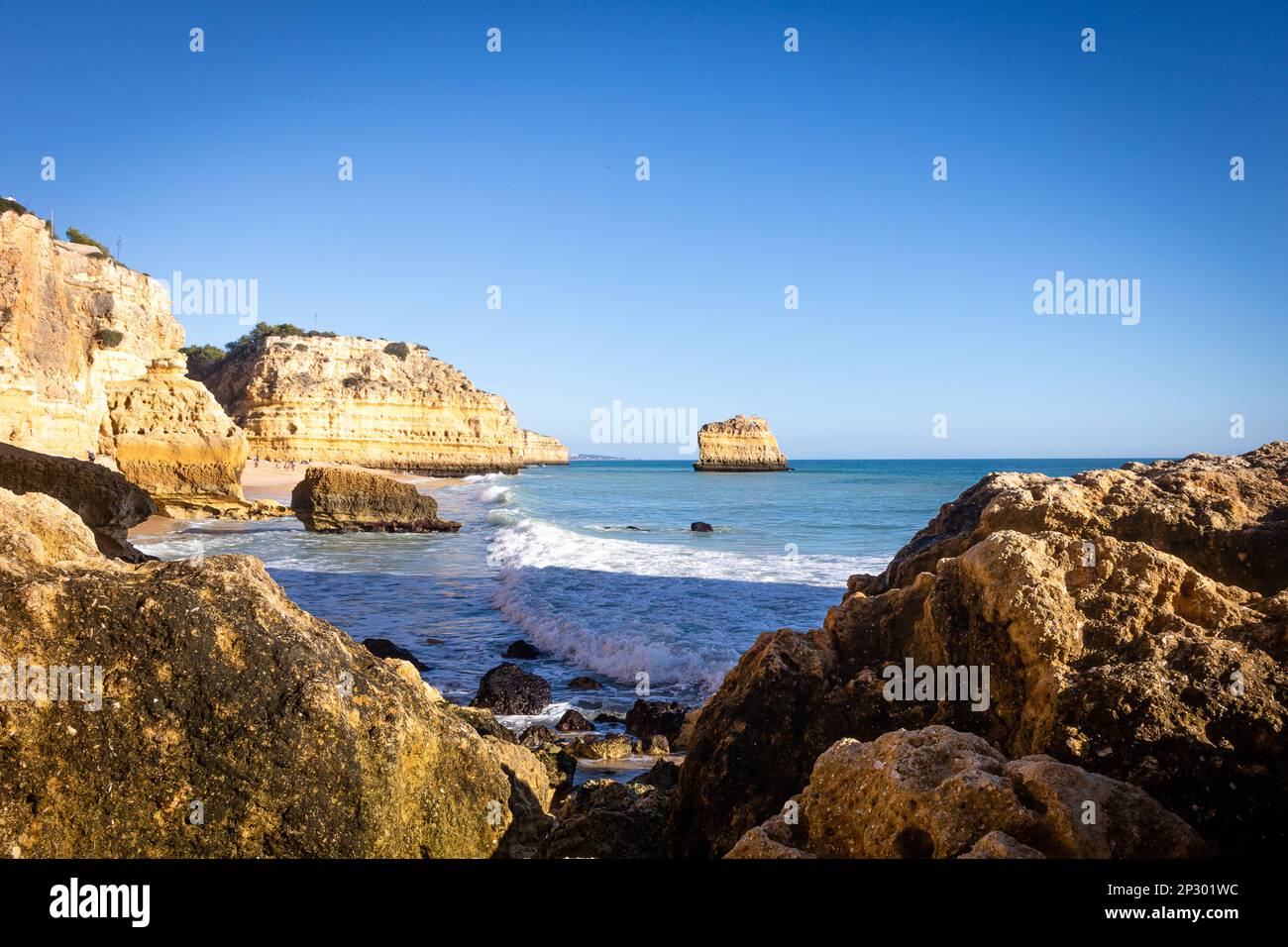 Explore one of the most famous beaches in the world in the Algarve ...