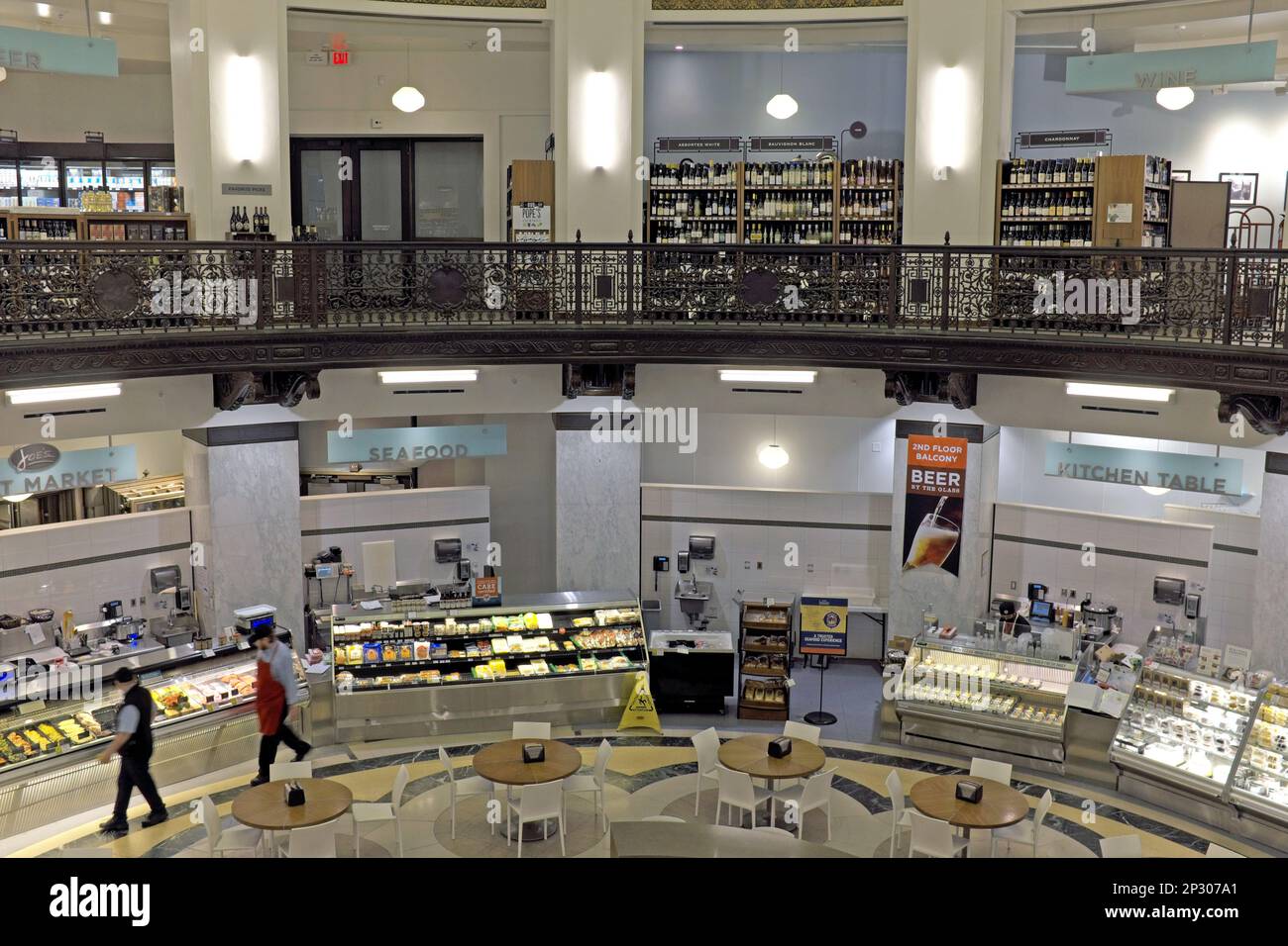 First and second floor of the Cleveland Heinen's restored supermarket ...