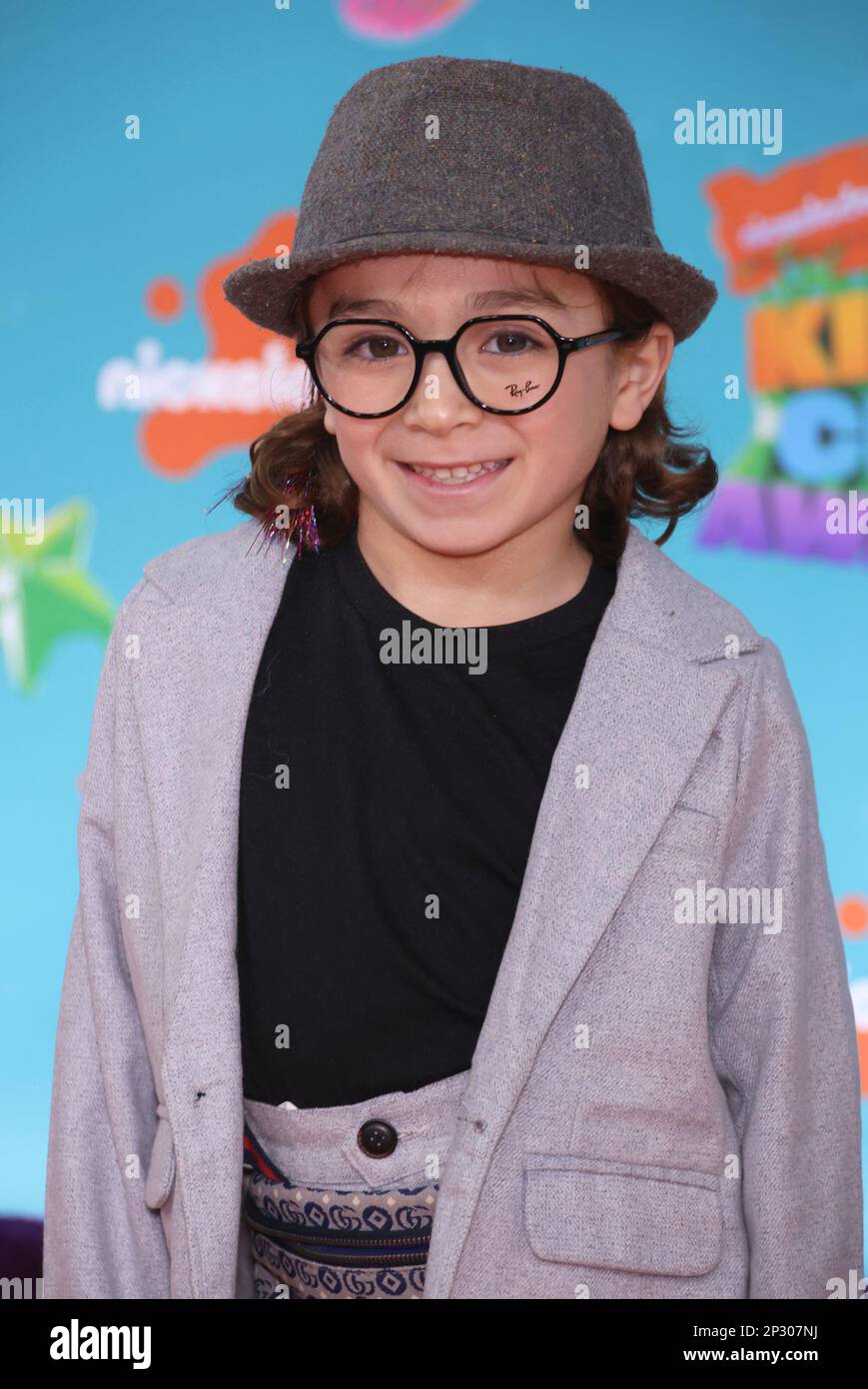 Boss Baby Brody arrives at the Nickelodeon Kids' Choice Awards on ...