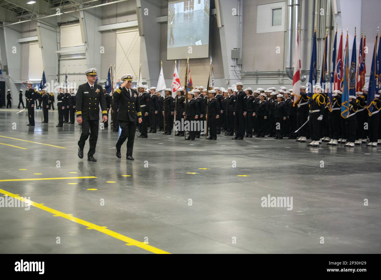 The Navy’s newest Sailors graduate boot camp during Pass-in-Review at U ...