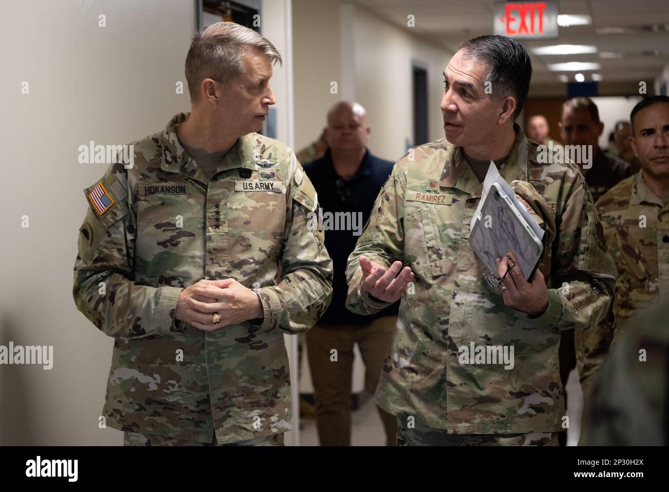 U.S. Army Gen. Daniel R. Hokanson, Chief of the National Guard Bureau ...