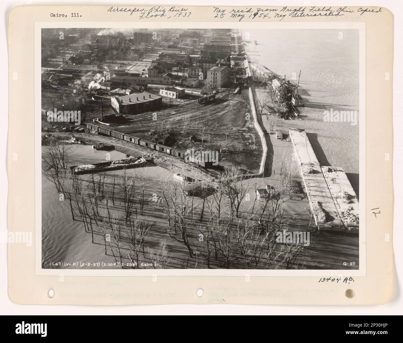 Aerial of cairo illinois hi-res stock photography and images - Alamy