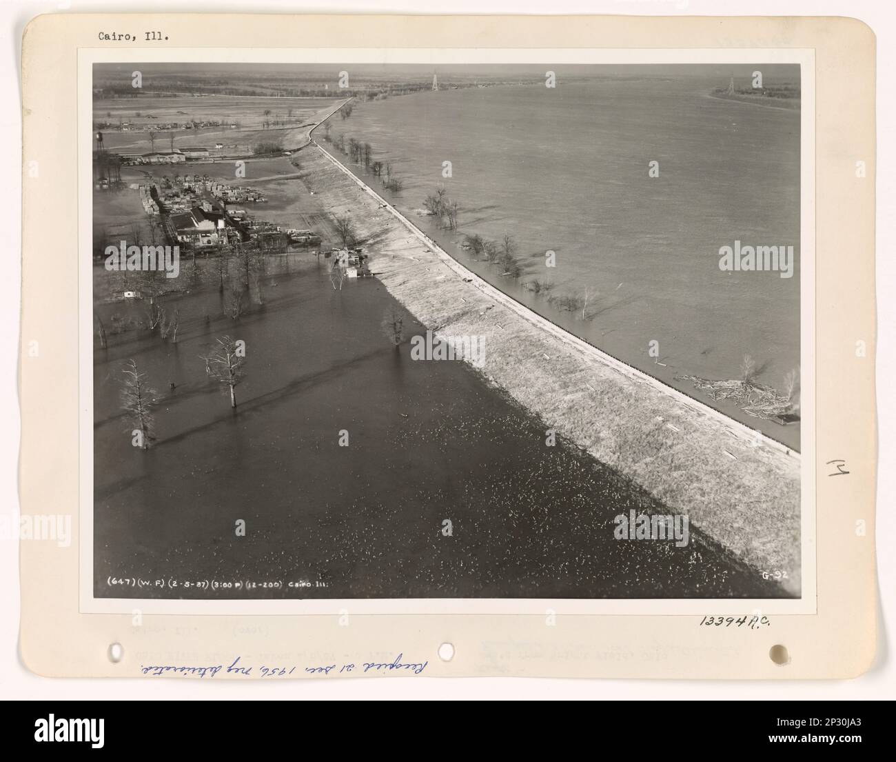 Aerial of cairo illinois hi-res stock photography and images - Alamy