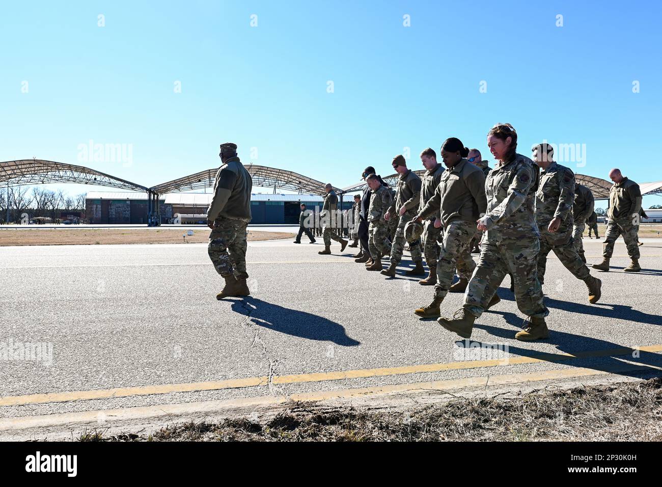 U.S. Air Force Airmen with the 169th Fighter Wing conduct a foreign ...