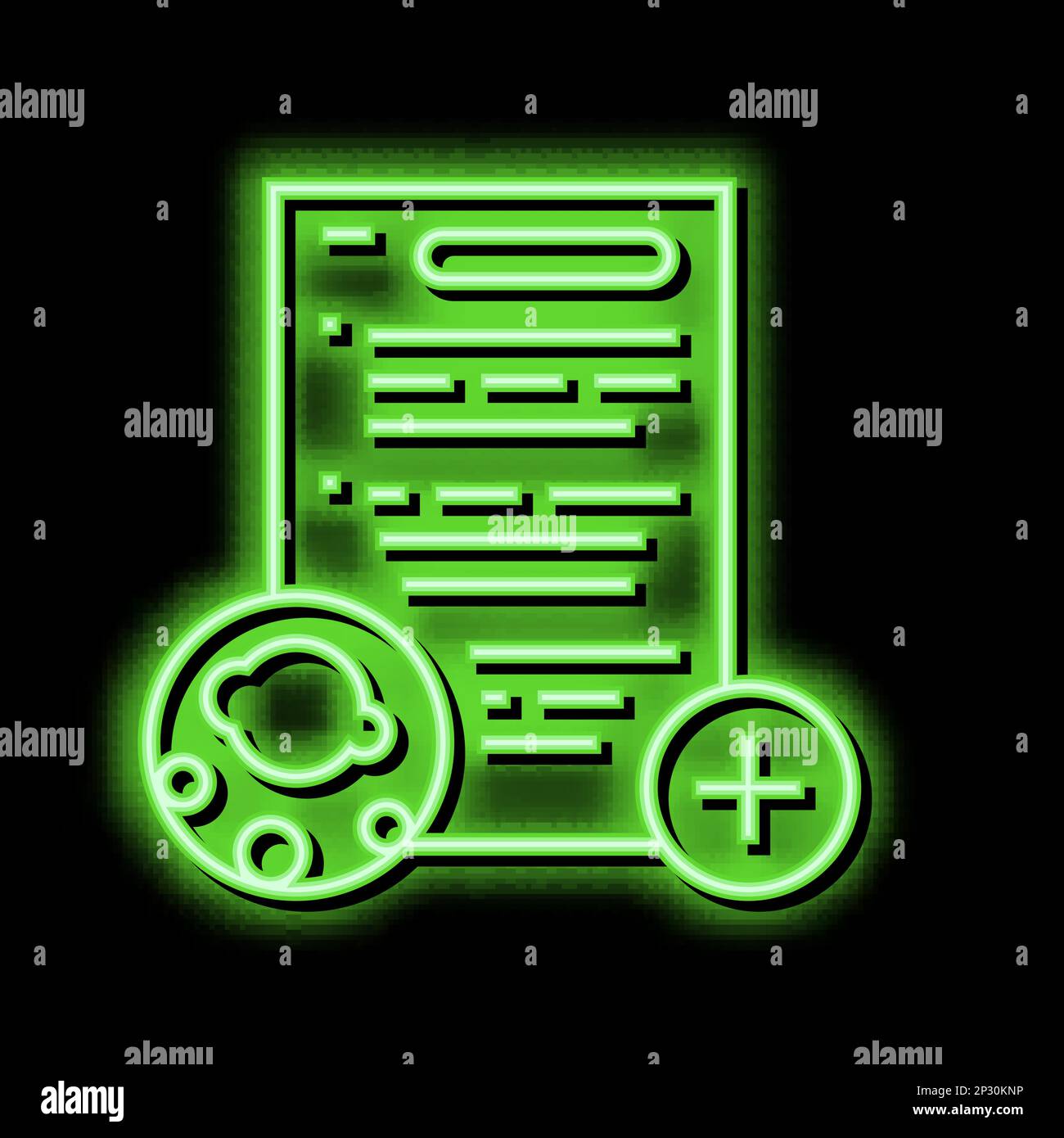 skin cancer program neon glow icon illustration Stock Vector Image ...