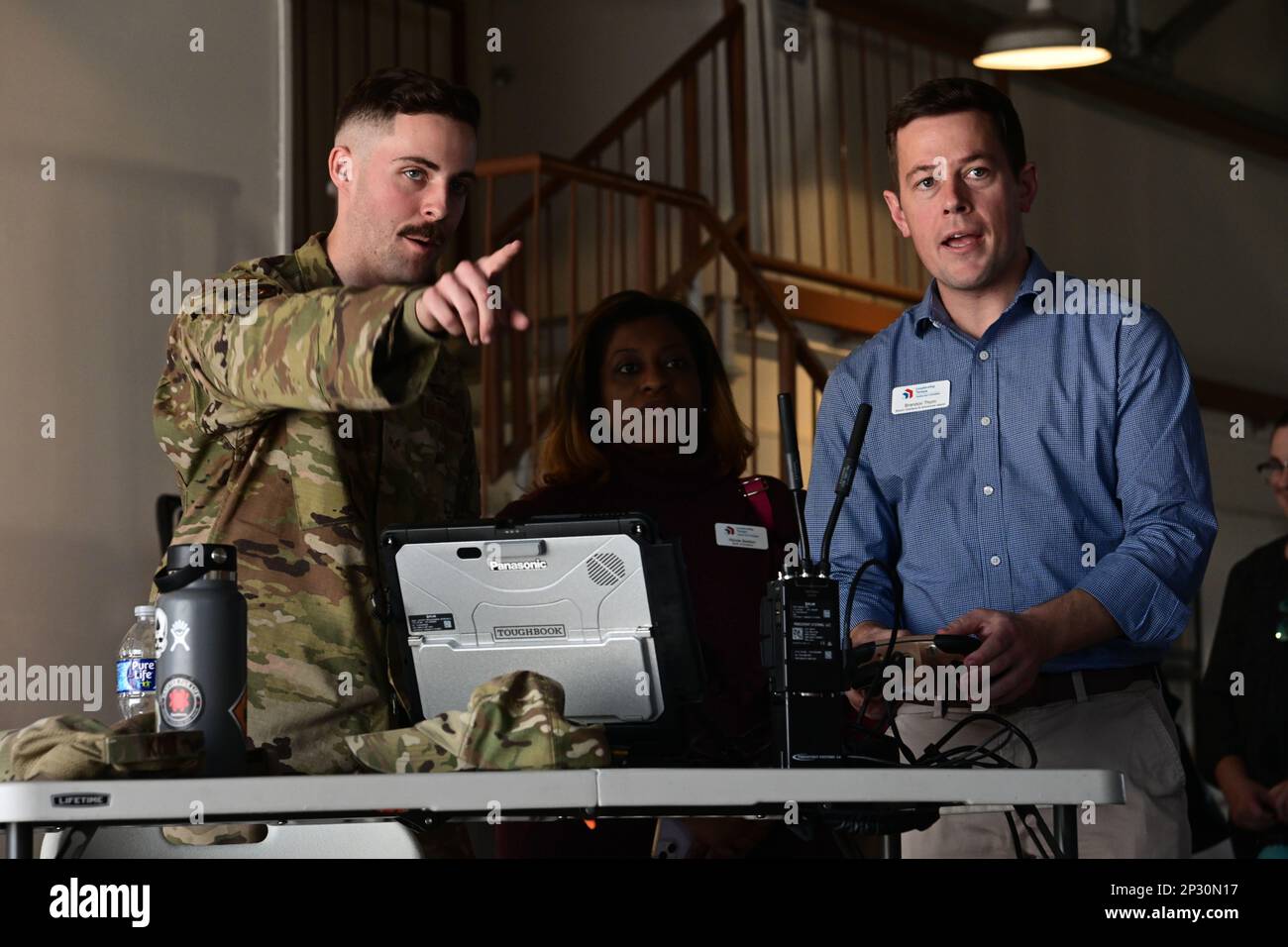 U.S. Air Force Senior Airman Alexander Kuri, a 6th Civil Engineering ...