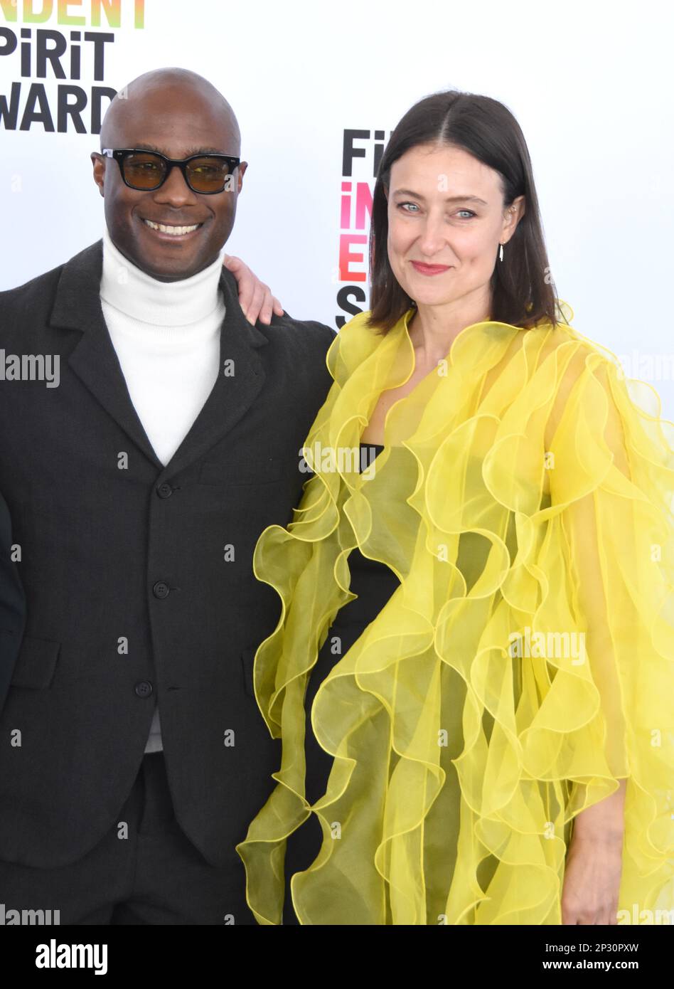 Santa Monica, California, USA 4th March 2023 Director Barry Jenkins and Adele Romanski attend ...