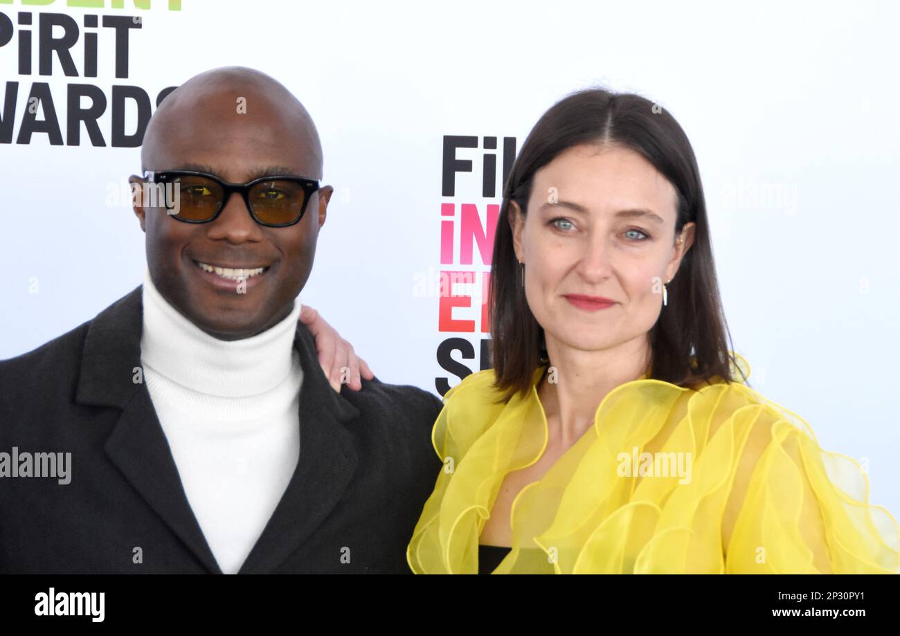 Santa Monica, California, USA 4th March 2023 Director Barry Jenkins and Adele Romanski attend ...