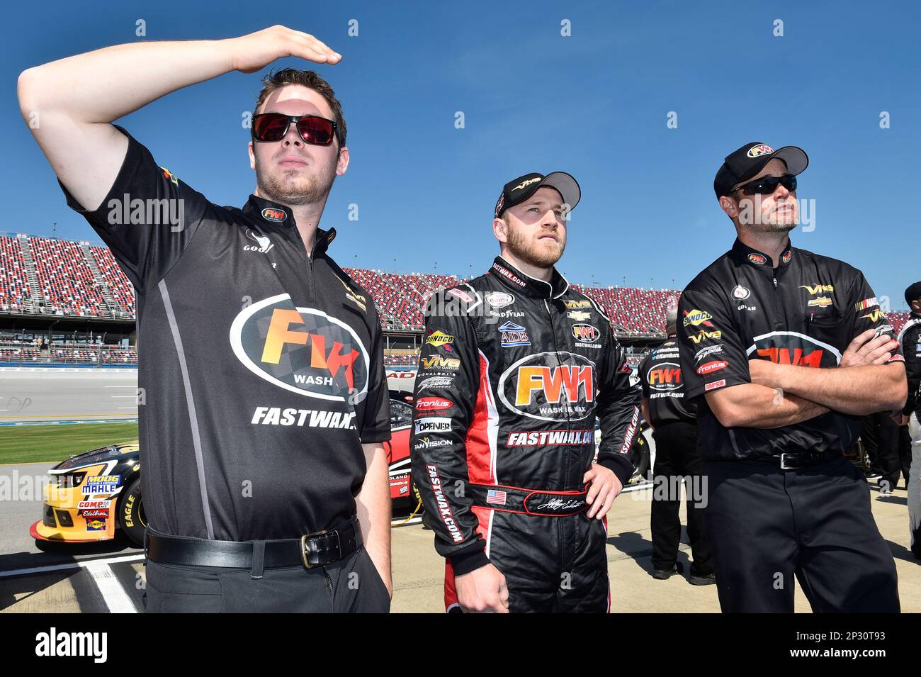 Jeffrey Earnhardt (55) during qualifying for the NASCAR Xfinity Series ...