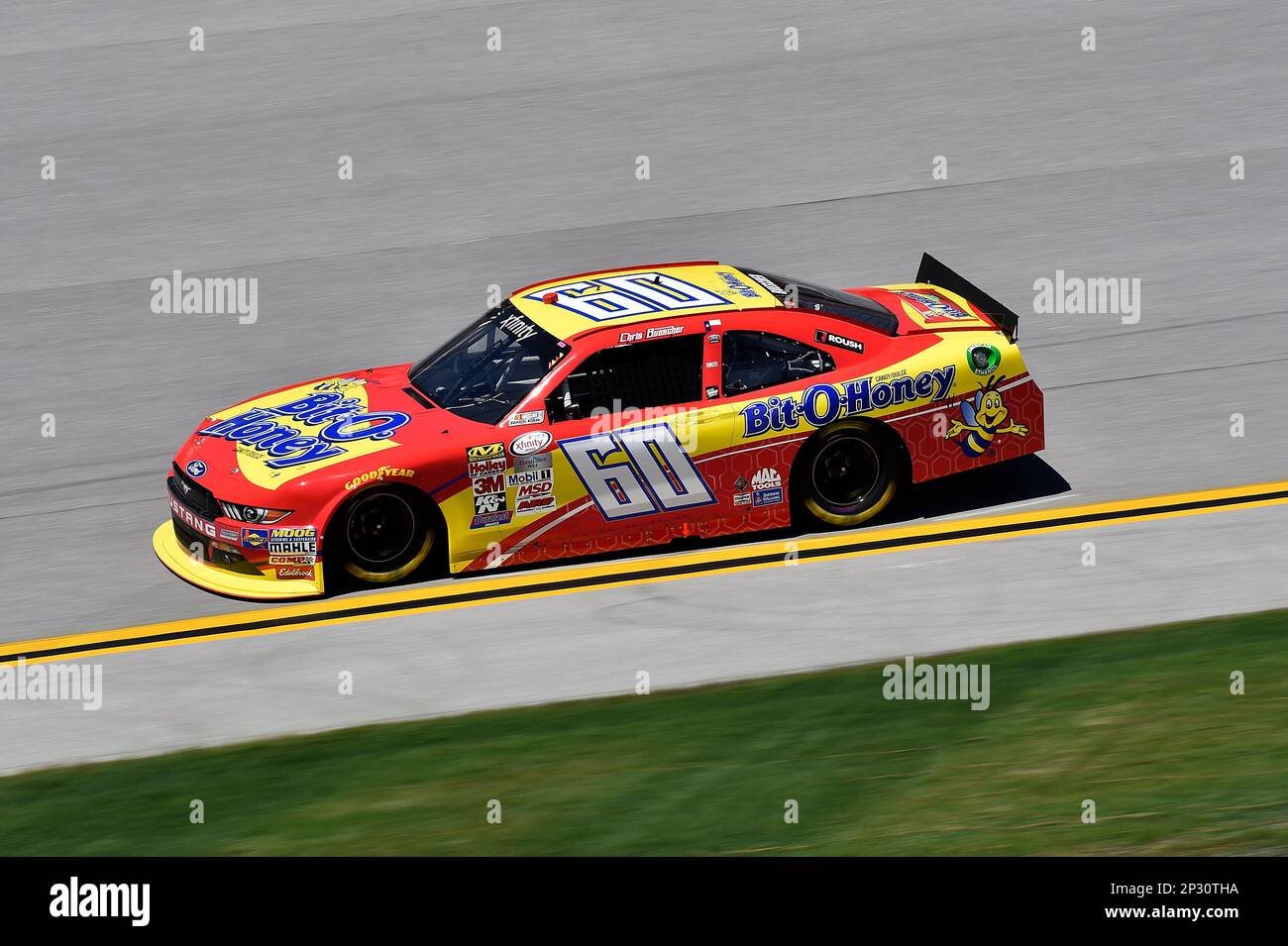 Chris Buescher (60) during practice for the NASCAR Xfinity Series Winn ...