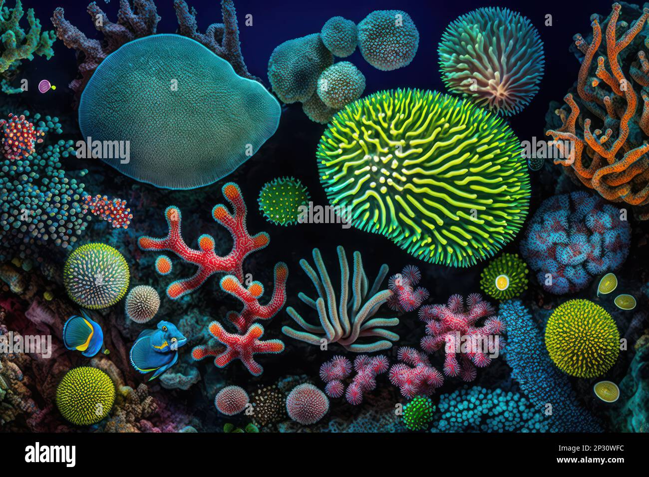 Brain coral and fire coral hi-res stock photography and images - Alamy