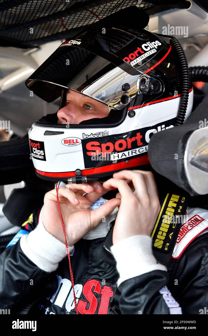 during practice for the NASCAR Xifinity Series Winn Dixie 300 race at ...