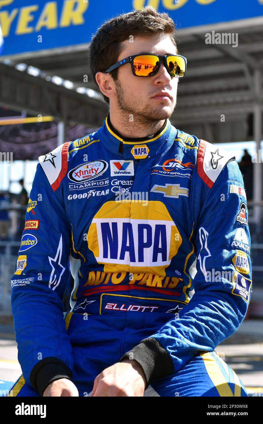 during practice for the NASCAR Xifinity Series Winn Dixie 300 race at ...