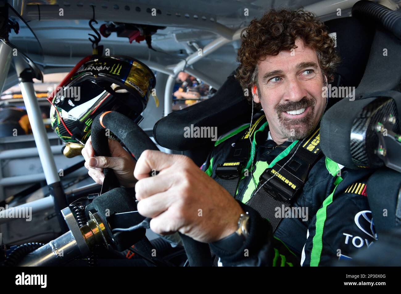 during practice for the NASCAR Xifinity Series Winn Dixie 300 race at ...